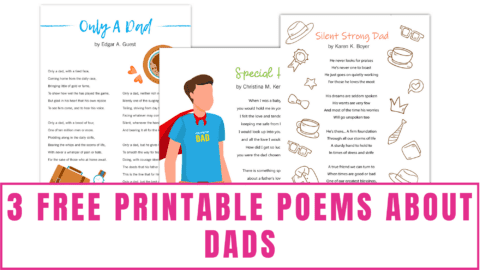 3 Free Printable Poems About Dads
