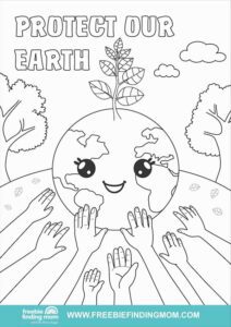 3 Free Planet Earth Coloring Pages for Earth Day