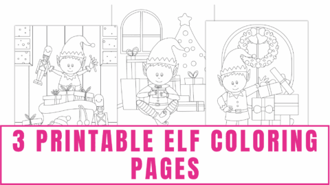 Printable Elf Template (3 Options) - Freebie Finding Mom