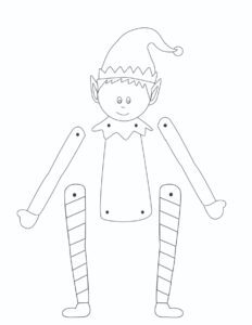 Printable Elf Template (3 Options) - Freebie Finding Mom