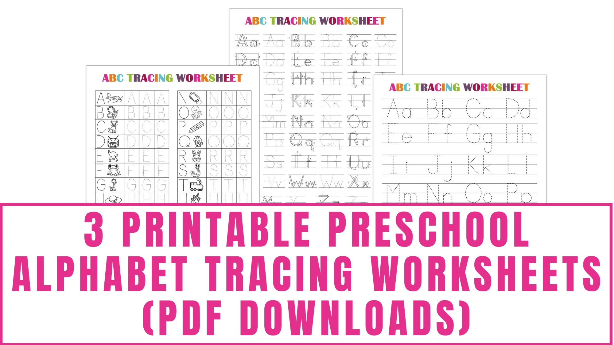 The Alphabet in Numbers Free Printable
